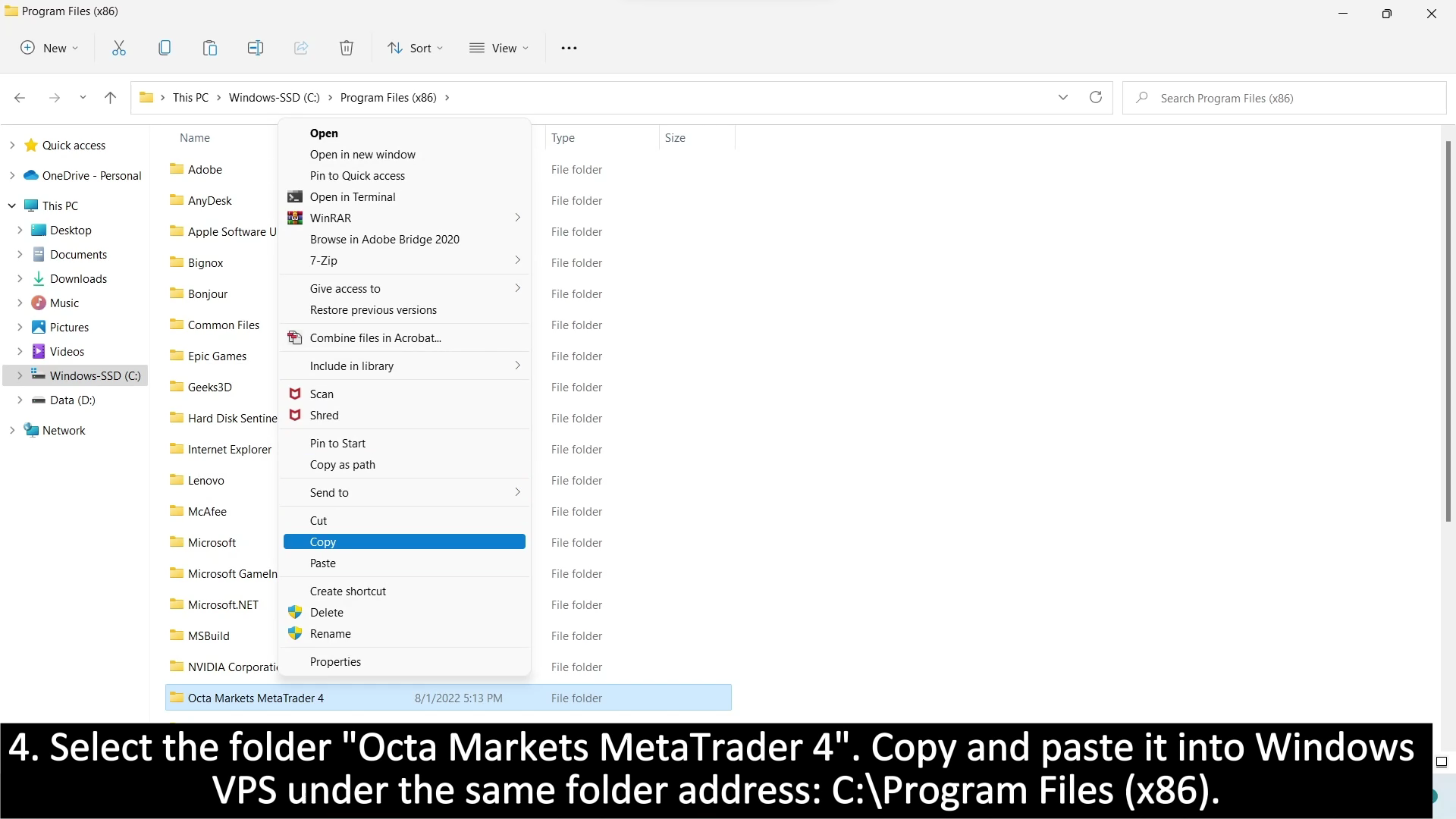MetaTrader(MT4) Proxy Server Error - HostBoring.com